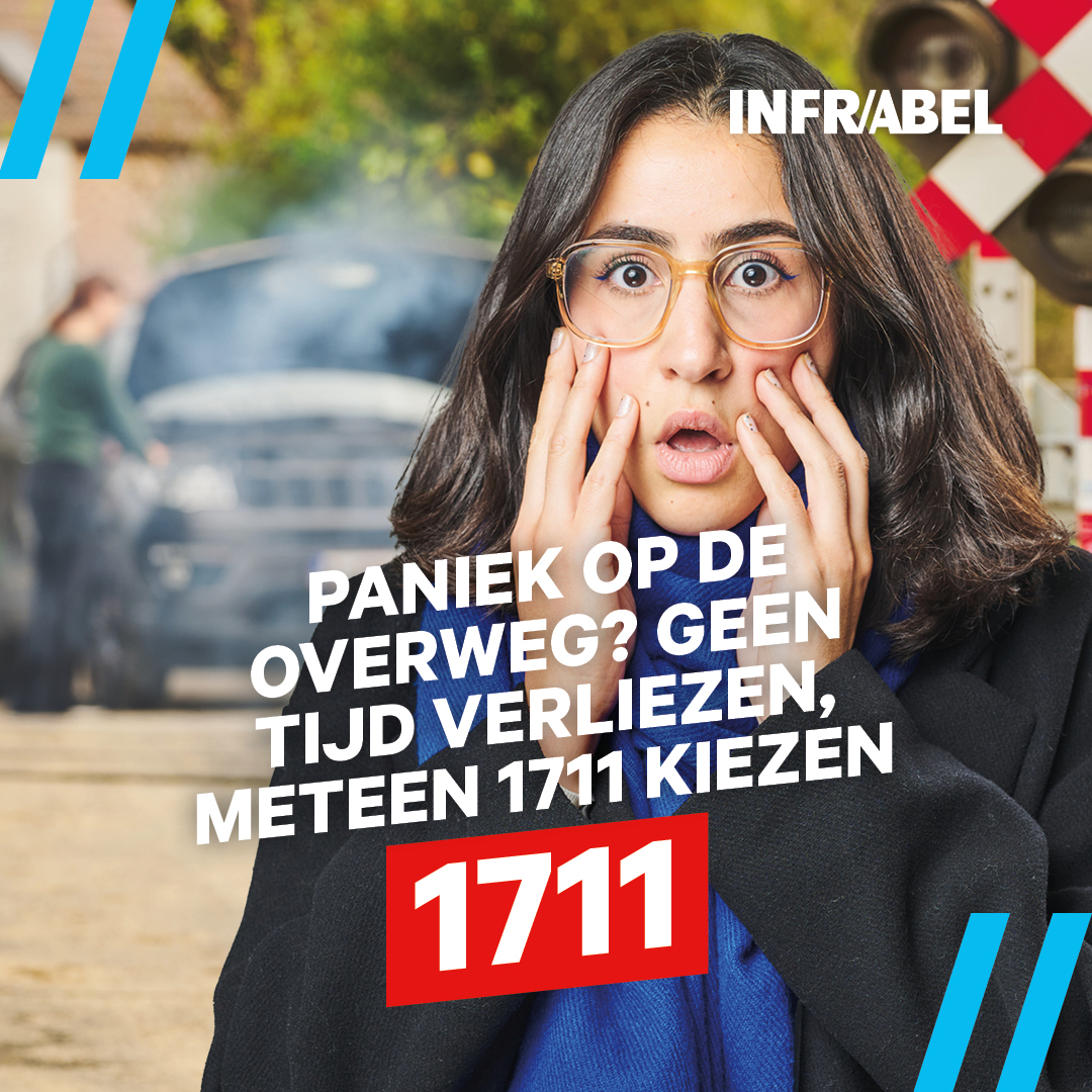 Geen tijd verliezen, meteen 1711 kiezen! Infrabel